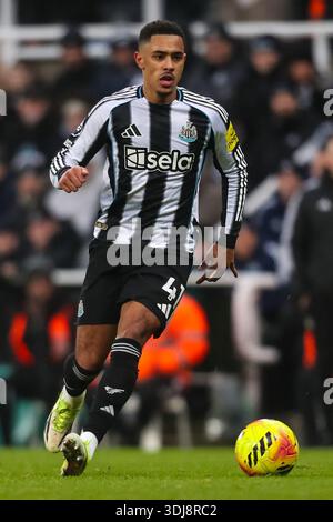Jacob Ramsey Of Newcastle United in action during the Newcastle United ...