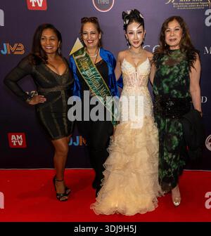 CEO of MG Aesthetic Center Michelle Guo, CEO Sonia D Bermejo attends ...