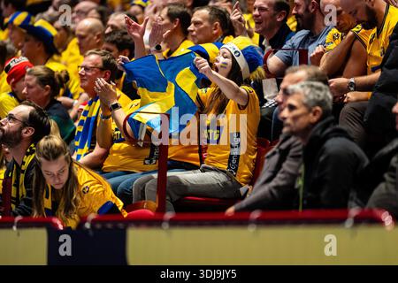 Malmo, Sweden. 25th of January, 2026. Albin Langergren (23) of Sweden ...