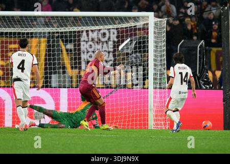 Olimpico Stadium, Rome, Italy - Donyell Malen of AS Roma during Serie A ...
