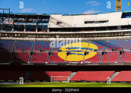 Spotify Camp Nou stands before LaLiga EA Sports match between FC ...