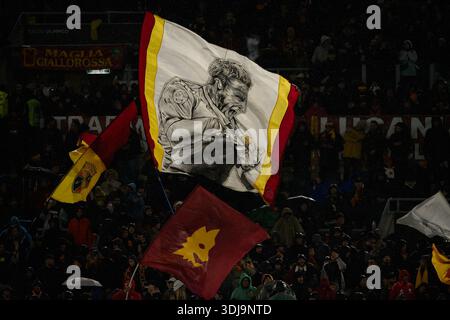 Rome, Italy. 25th Jan, 2026. Lorenzo Pellegrini of A.S. Roma penalty ...