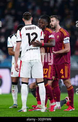 Adrien Rabiot of AC Milan during AS Roma vs AC Milan, Italian soccer ...