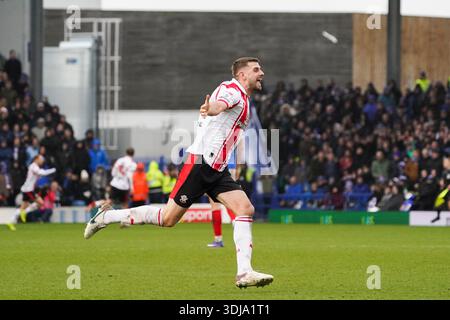 Southampton defender Jack Stephens (5) celebrates his sides goal during ...