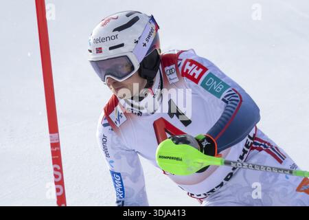 KITZBUEHEL, AUSTRIA - JANUARY 25: FIS race director Markus Waldner ...