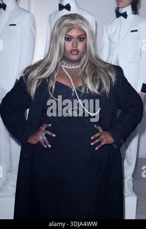 Ceval Omar attends the Shayne Oliver "The Party Is Over" Menswear Fall ...