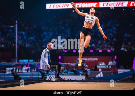 Angelica Berriot (FRA) Long Jump Women during the Meeting de Paris ...