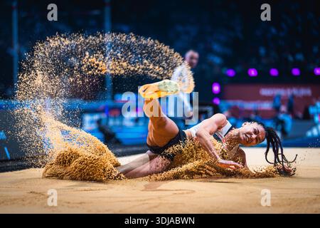 Angelica Berriot (FRA) Long Jump Women during the Meeting de Paris ...
