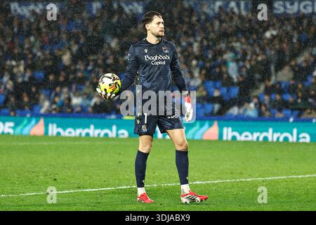 San Sebastian, Spain. 25th Jan, 2026. Pablo Marin (Sociedad) Football ...