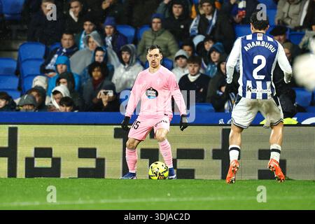 San Sebastian, Spain. 25th Jan, 2026. Pellegrino Matarazzo (Sociedad ...