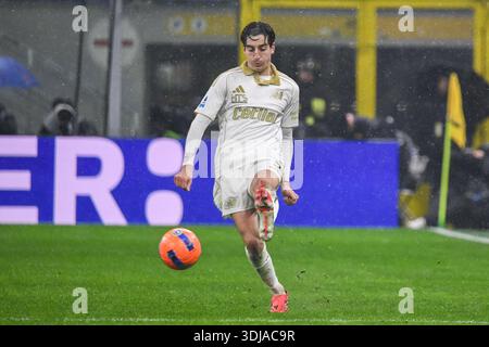 Milan, Italy, 23rd January 2026. Stefano Moreo of Pisa SC looks on ...