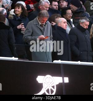 Sir Jim Ratcliffe (Man Utd minority stake holder) at the Arsenal v ...