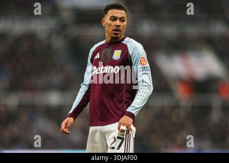 Morgan Rogers Of Aston Villa during the Newcastle United v Aston Villa ...