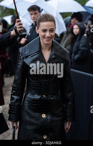 Lili Reinhart attends the Patou Menswear Fall/Winter 2026-2027 show as ...