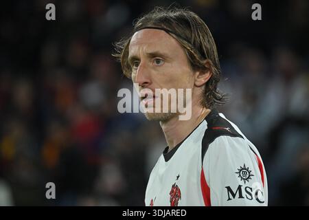 Luka Modric of AC Milan during the serie A Enilive match between AS ...