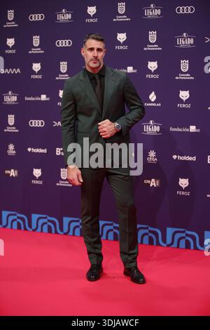 David Amor attends the red carpet of the Feroz Awards 2026 at the ...