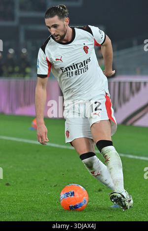 Olimpico Stadium, Rome, Italy - Adrien Rabiot of AC Milan during Serie ...