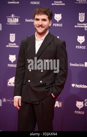 Ricardo Gómez attends the red carpet of the Feroz Awards 2026 at the ...