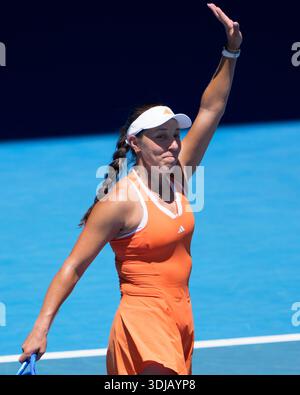 Melbourne, Australia. 26th Jan, 2026. USA's Amanda Anisimova during a ...