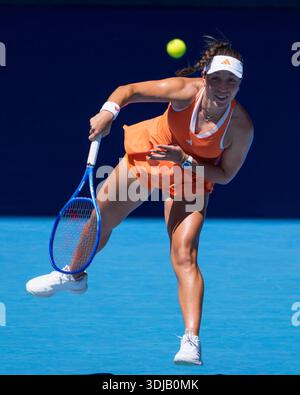 Melbourne, Australia. 26th Jan, 2026. USA's Amanda Anisimova during a ...