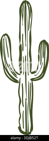 cactus dry plant Stock Vector Image & Art - Alamy