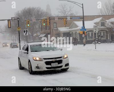 Heavy snow blankets Western New York as a major winter storm covers ...