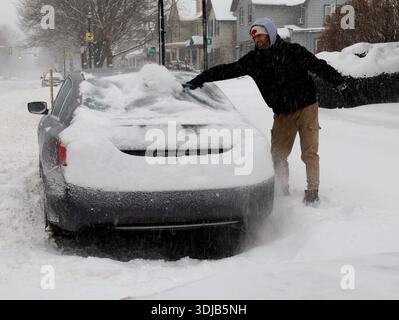 Heavy snow blankets Western New York as a major winter storm covers ...