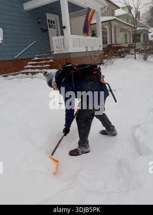 Heavy snow blankets Western New York as a major winter storm covers ...