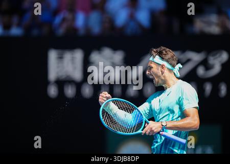 Melbourne, Australia. 26th Jan, 2026. USA's Amanda Anisimova during a ...