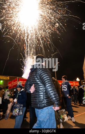 Seattle, USA. 25th Jan 2026. Die hard fans without tickets outside ...