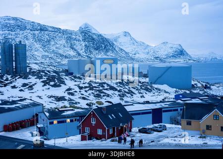 Nuuk, Greenland 20260124. The US consulate in Nuuk, Greenland's capital ...