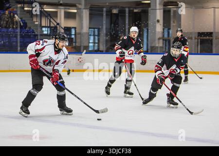 Warsaw, Poland, 25th Jan 2026. Players in action during the Polish II ...