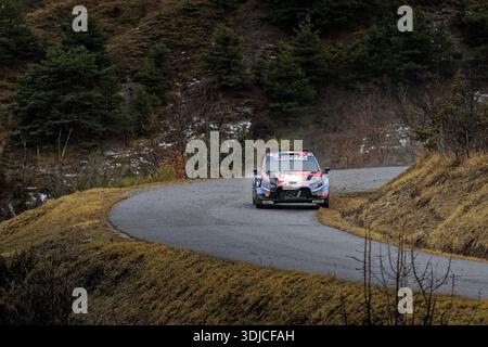 Adrien Fourmaux of the Hyundai Shell Mobis World Rally Team, from ...