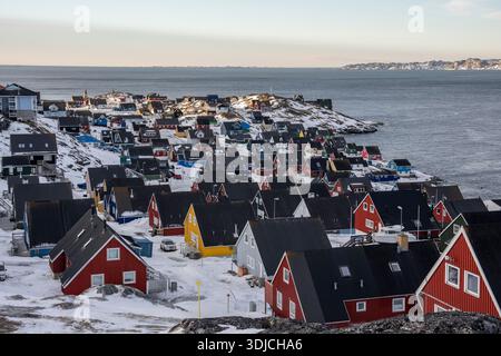 Nuuk, Greenland 20260125. Old Nuuk in Greenland's capital Nuuk, Sunday ...