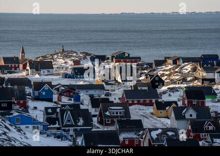 Nuuk, Greenland 20260125. Old Nuuk in Greenland's capital Nuuk, Sunday ...