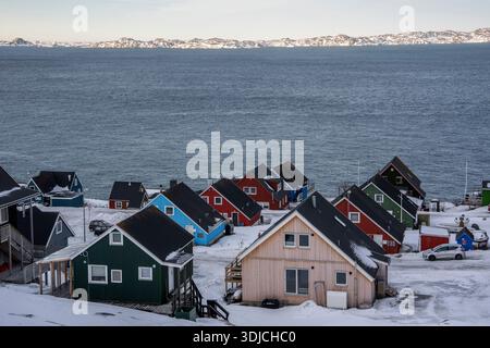 Nuuk, Greenland 20260125. Old Nuuk in Greenland's capital Nuuk, Sunday ...
