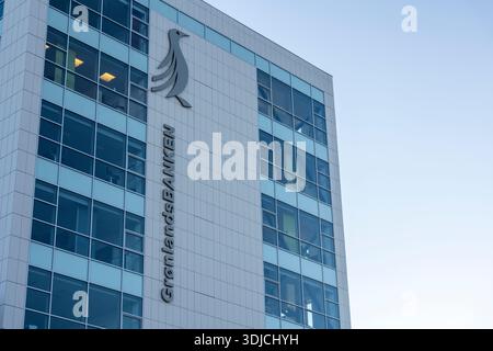 Nuuk, Greenland 20260125. The Bank of Greenland in Greenland's capital ...