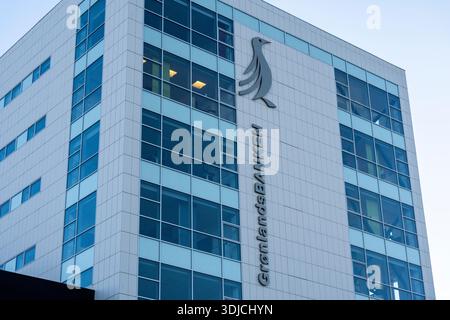 Nuuk, Greenland 20260125. The Bank of Greenland in Greenland's capital ...