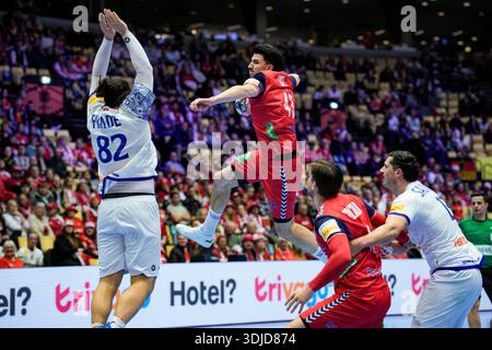 Herning, Denmark 20260126. Simen Ulstad Lyse during the European ...