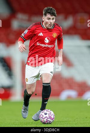 Manchester, England, 23rd January 2026. Kai Rooney of Manchester United ...