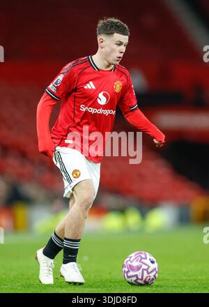 Manchester, England, 23rd January 2026. Kai Rooney of Manchester United ...