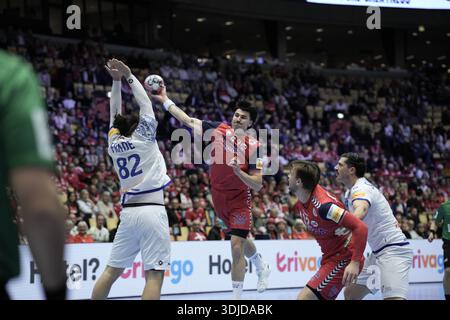 Herning, Denmark 20260126. Simen Ulstad Lyse during the European ...