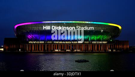 A general view of the stadium ahead of the Premier League match at the ...