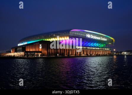 A general view of the stadium ahead of the Premier League match at the ...