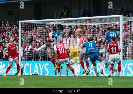 during the Barclays FA Women's Super League match between Chelsea and ...