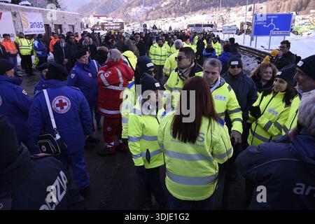 Tai di Cadore, inauguration of the German variant Stock Photo - Alamy