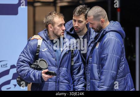 MALMO, SWEDEN - JANUARY 26: Luka Cindric of Croatia during the Men's ...