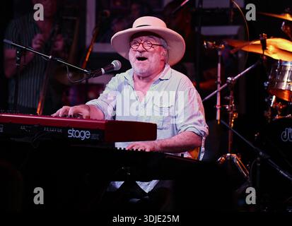 BOCA RATON - JANUARY 25: Jon Cleary performs at The Funky Biscuit on ...