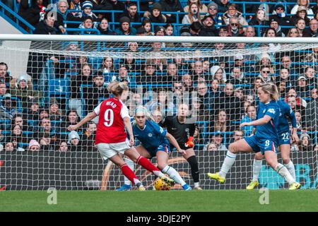 during the Barclays FA Women's Super League match between Chelsea and ...