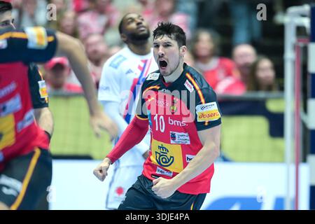 26 January 2026, Denmark, Herning: Handball: European Championship ...